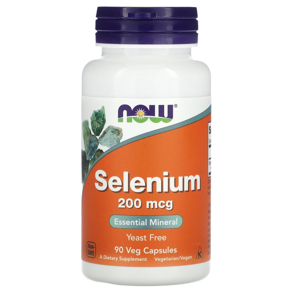 Selenium – 200mcg – 90 Cápsulas – Now Foods – Dr.Shape